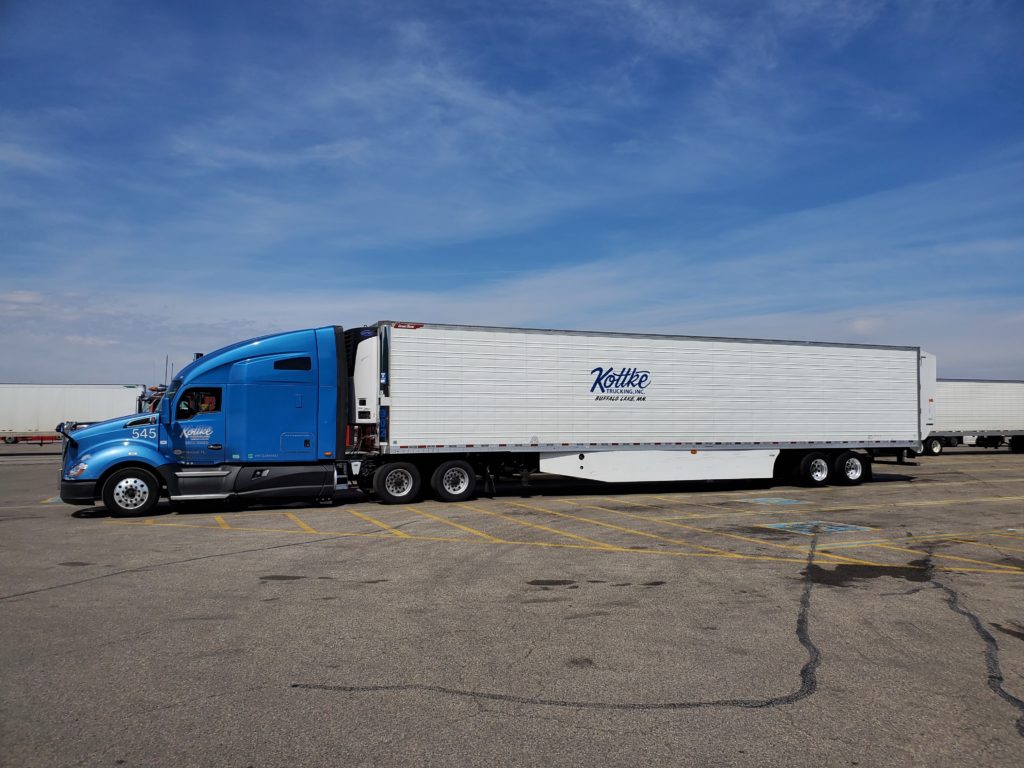 Roll on, eighteen wheeler, roll on - Kottke Trucking, Inc.